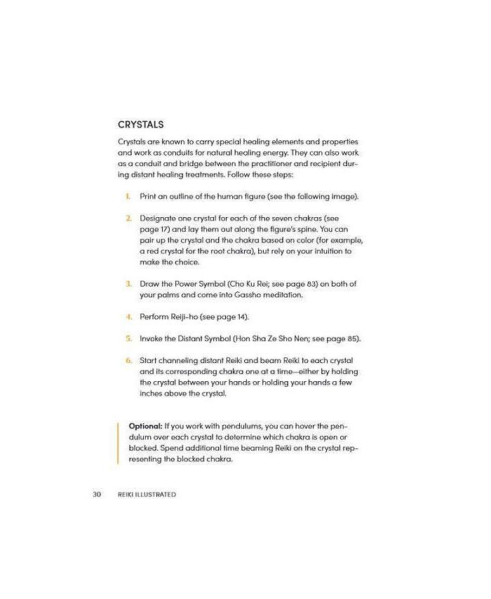 Barnes & Noble Reiki Illustrated- The Visual Reference Guide of Hand Positions, Symbols, and ...