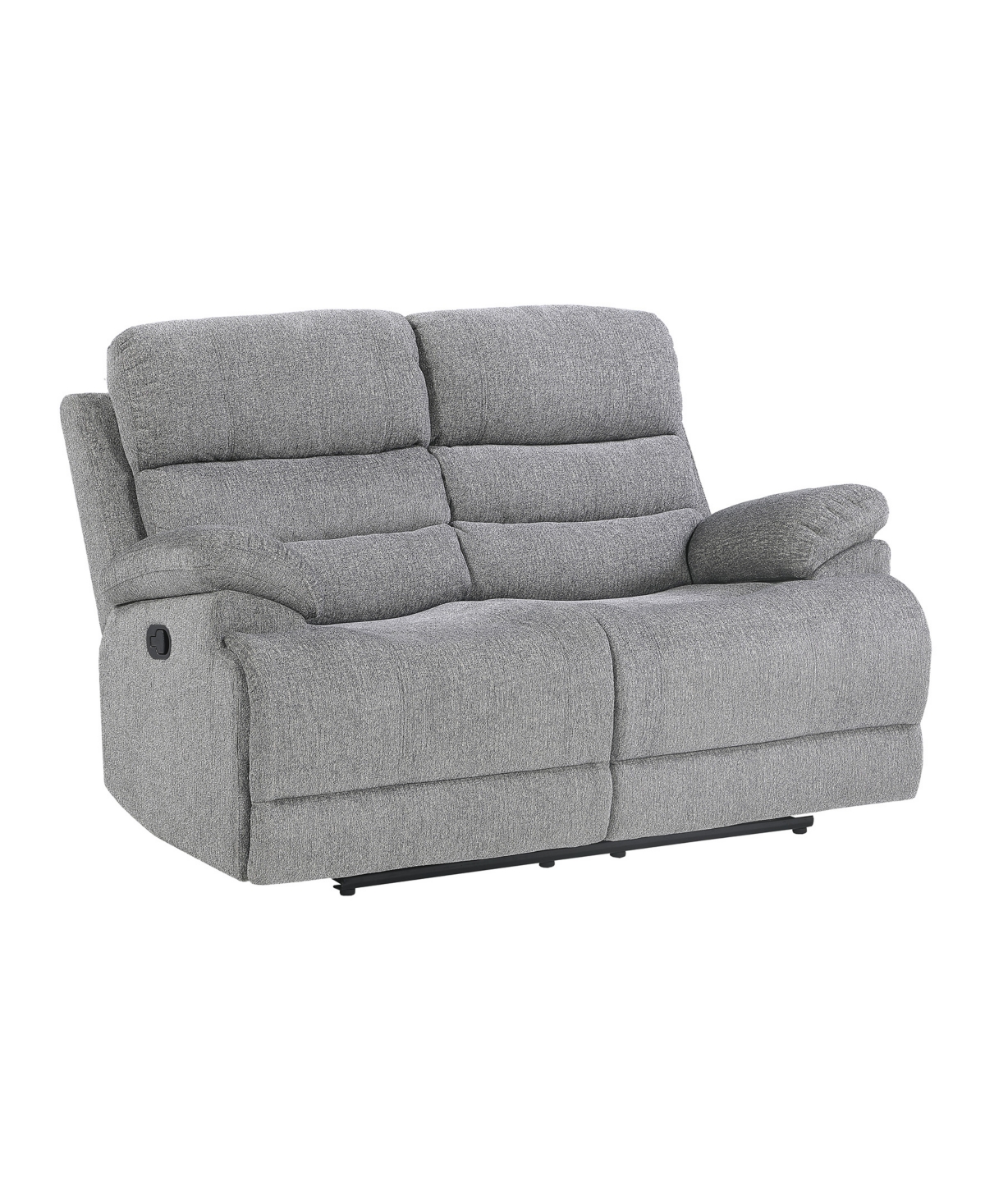 Click here for White Label Cruz 62 Double Reclining Loveseat - Gr... prices