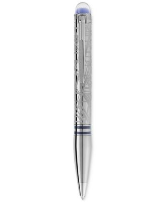 Montblanc StarWalker Space Blue Metal Ballpoint Pen - Macy's