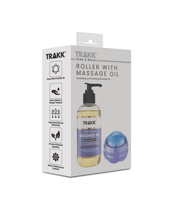 TRAKK Handheld Massage Roller Ball with Oil - Macy's