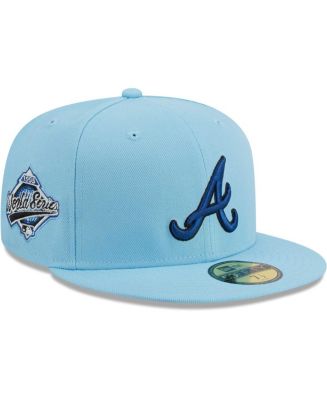 Men's New Era Light Blue Atlanta Braves 59FIFTY Fitted Hat - Macy's