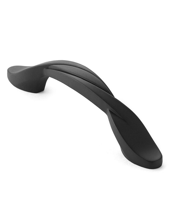 Cauldham 10 Pack Solid Braided Kitchen Cabinet Pulls Handles (3" Hole ...