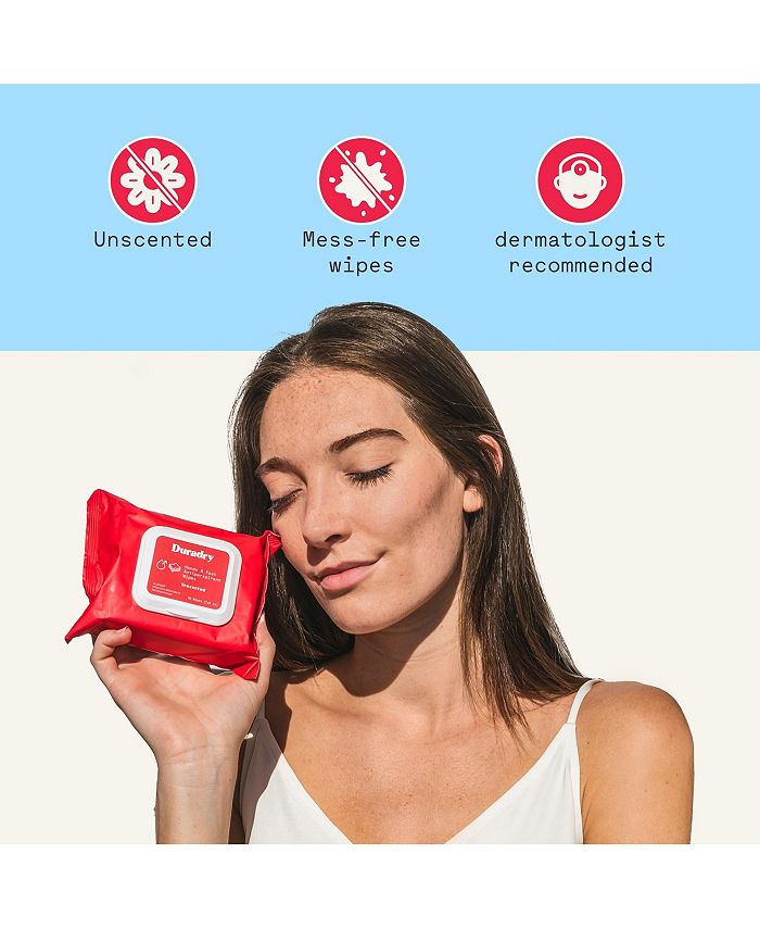 Duradry Antiperspirant Wipes - Maximum Strength, Antiperspirant for ...