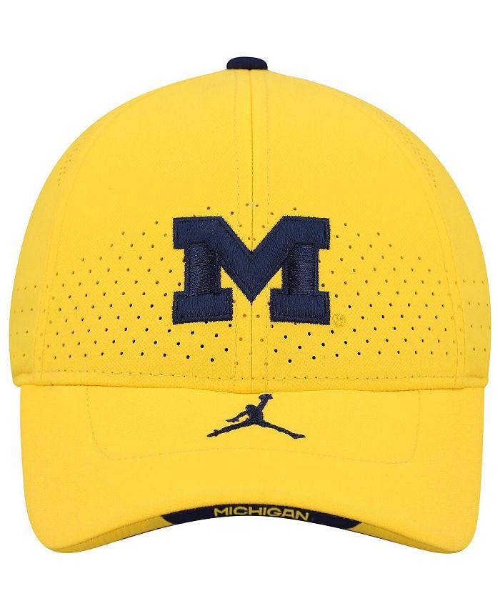Jordan Men's Maize Michigan Wolverines 2021 Sideline Legacy91 ...