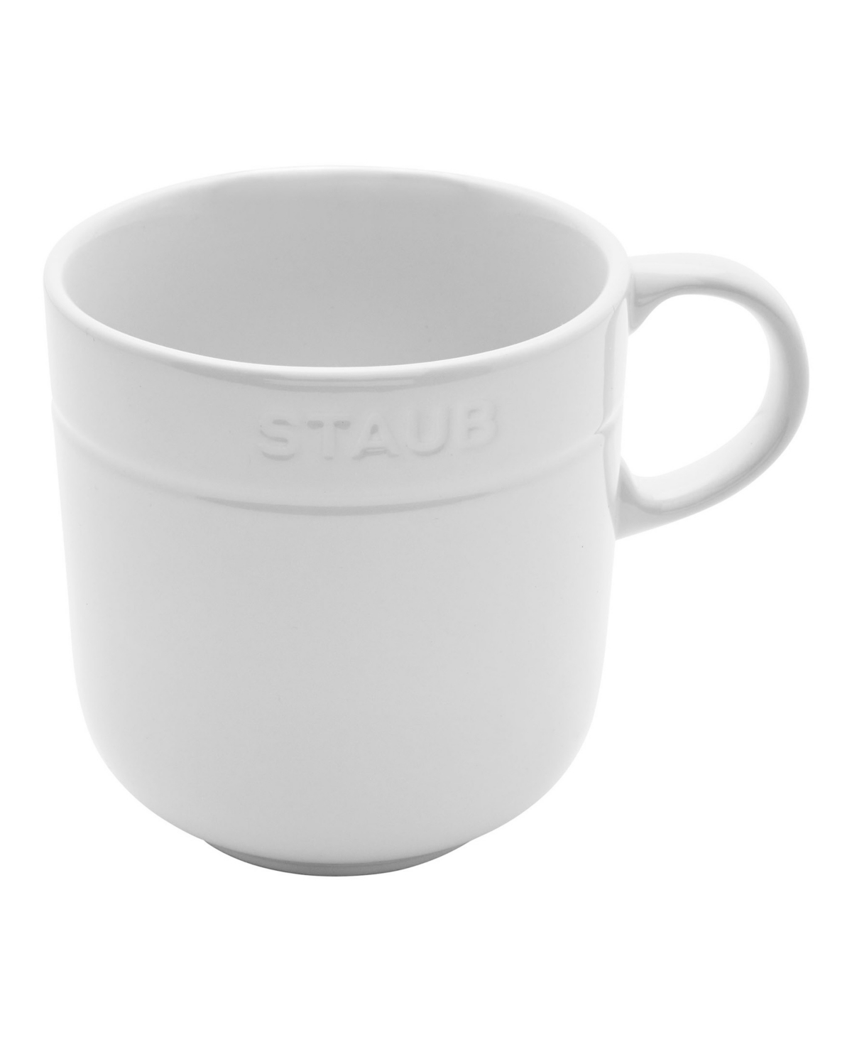 Click here for Staub 4 Piece 16 oz Mug Set  Service for 4 - White prices