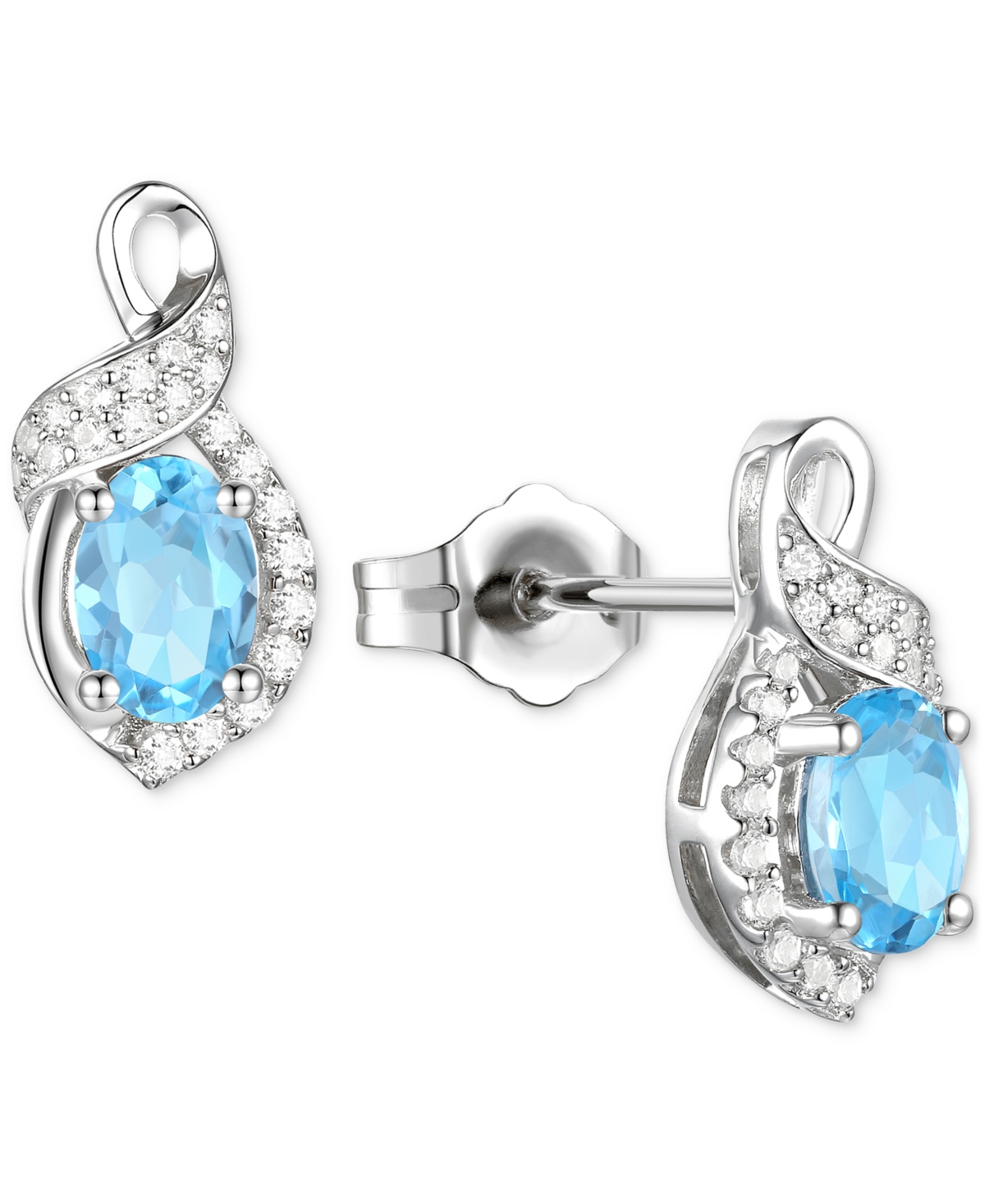 Click here for Amethyst (3/4 ct. t.w.) & Lab-Grown White Sapphire... prices