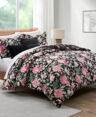 VCNY Home Allure Floral Reversible Quilt Set Collection - Macy's
