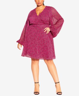 CITY CHIC Women's Jenna Dress - Macy's
