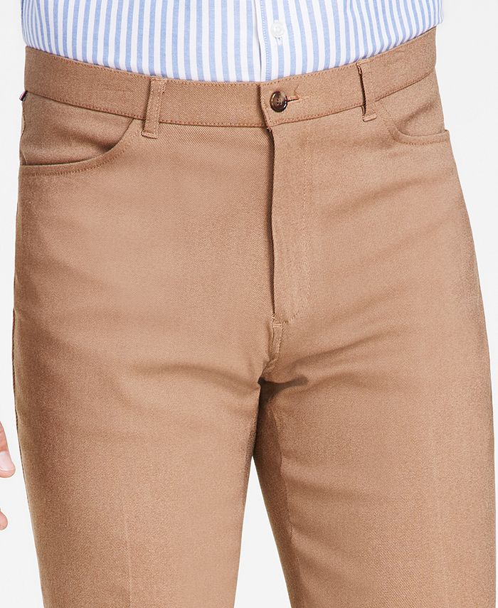 Tommy Hilfiger Men's Modern-Fit Twill Pants - Macy's