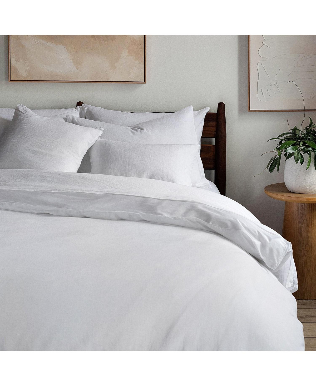 Click here for French Linen and Cotton Duvet & Sham Set - King/Ca... prices