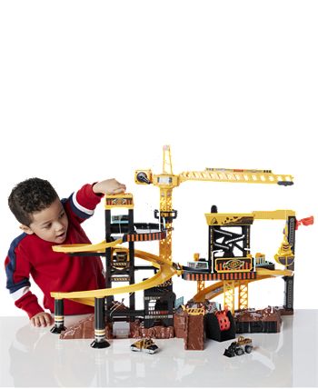 Fast Lane Lights & Sounds Construction Playset, Created for You by Toys ...