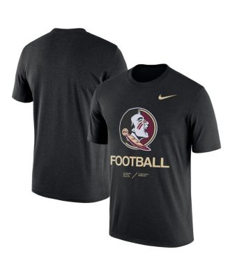 Men's Nike Heathered Black Florida State Seminoles Team Football Legend ...