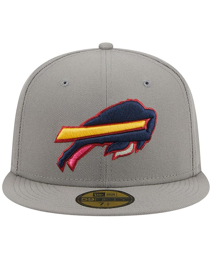 New Era Men's Gray Buffalo Bills Color Pack 59FIFTY Fitted Hat - Macy's