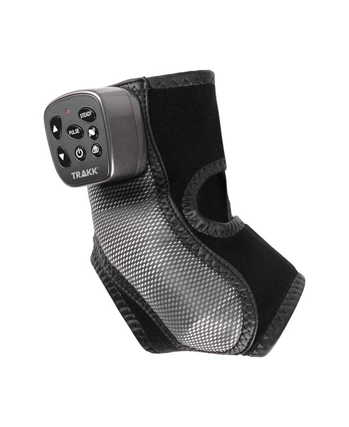 TRAKK Heating Massaging Foot & Ankle Wrap Brace- Multi Level Settings ...