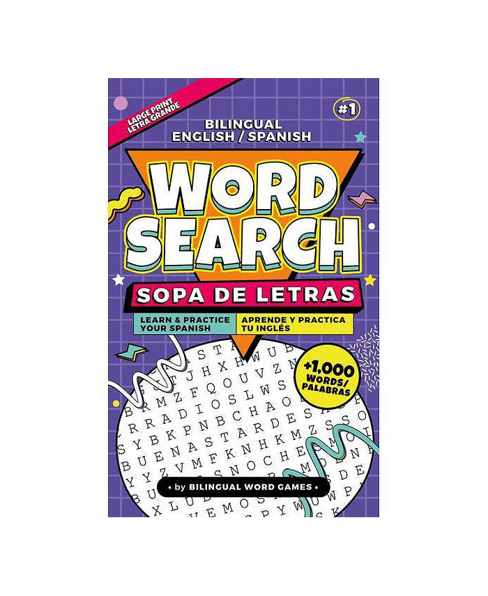 Barnes & Noble Bilingual Word Search #1 English-Spanish / Sopa de ...