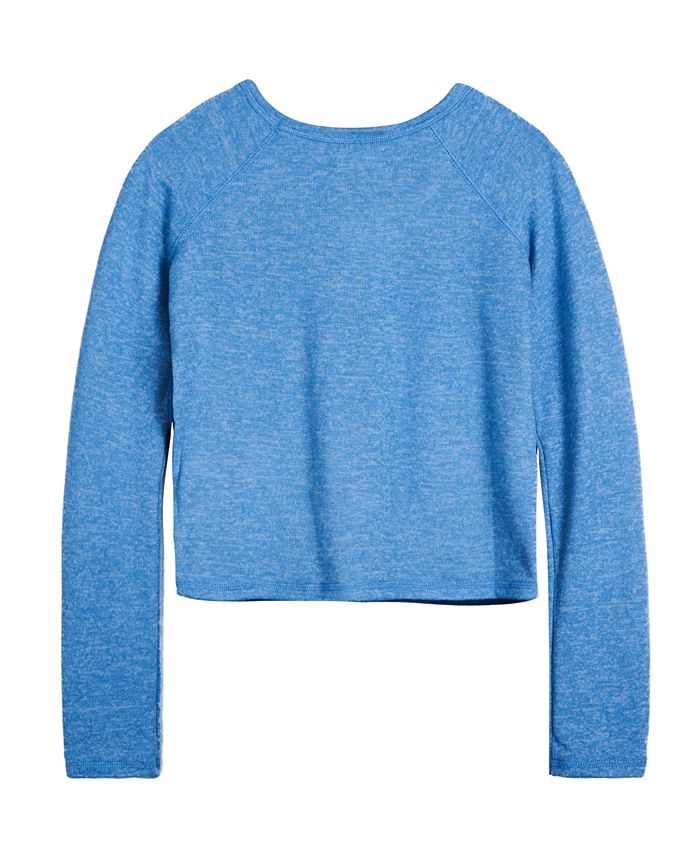 Epic Threads Big Girls Long Sleeve Ombre Soft Knit Sweatshirt - Macy's