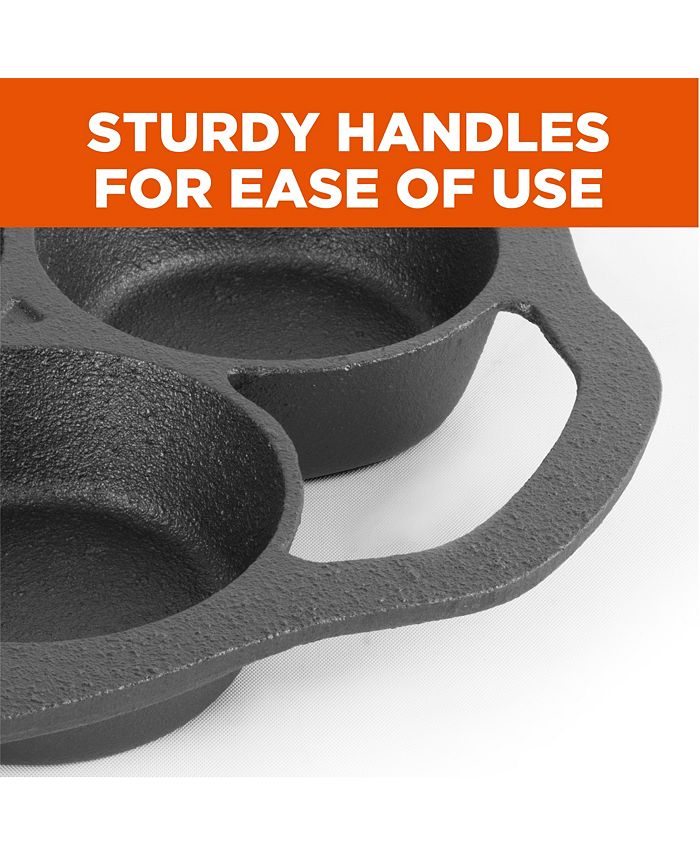 Commercial Chef Cast Iron Biscuit Pan - Macy's