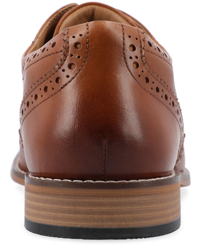Thomas & Vine Men's Filmore Tru Comfort Foam Wingtip Dress Shoes - Macy's