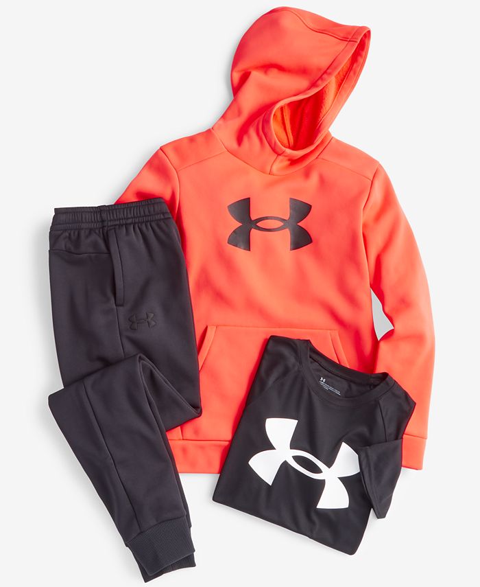 Under Armour Big & Little Boys Logo T-shirt, Hoodie, Fleece Pants ...