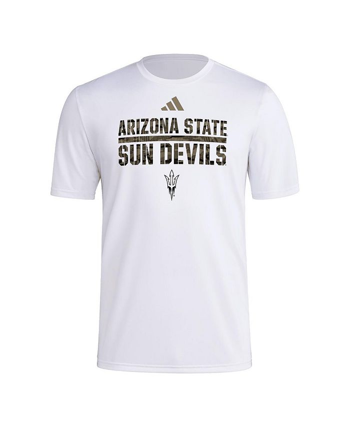 adidas Men's White Arizona State Sun Devils Military-Inspired ...