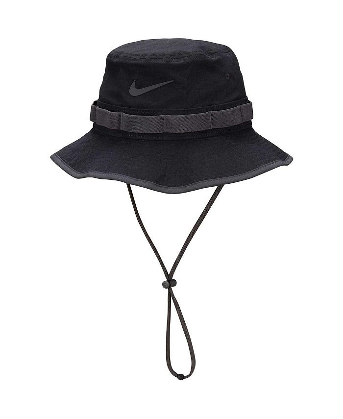 Nike Men's Black Apex Performance Bucket Hat - Macy's