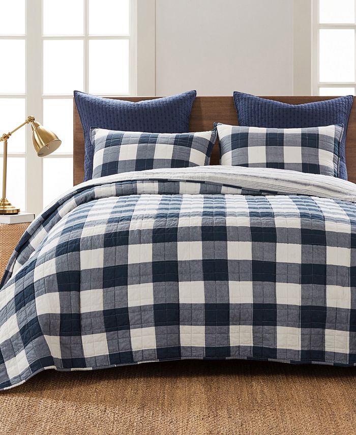 Levtex Home Camden Reversible 3-Piece Bedspread Set, Queen - Macy's
