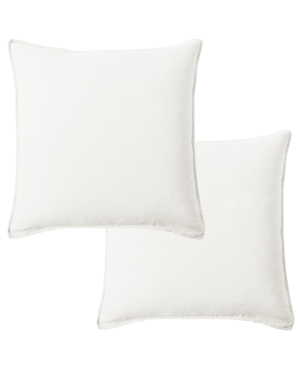 Click here for Levtex Washed Linen Relaxed Solid 2-Pack Decorativ... prices