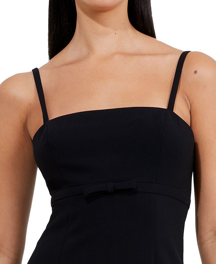 French Connection Women's Whisper Ruth Bow Mini Dresss - Macy's