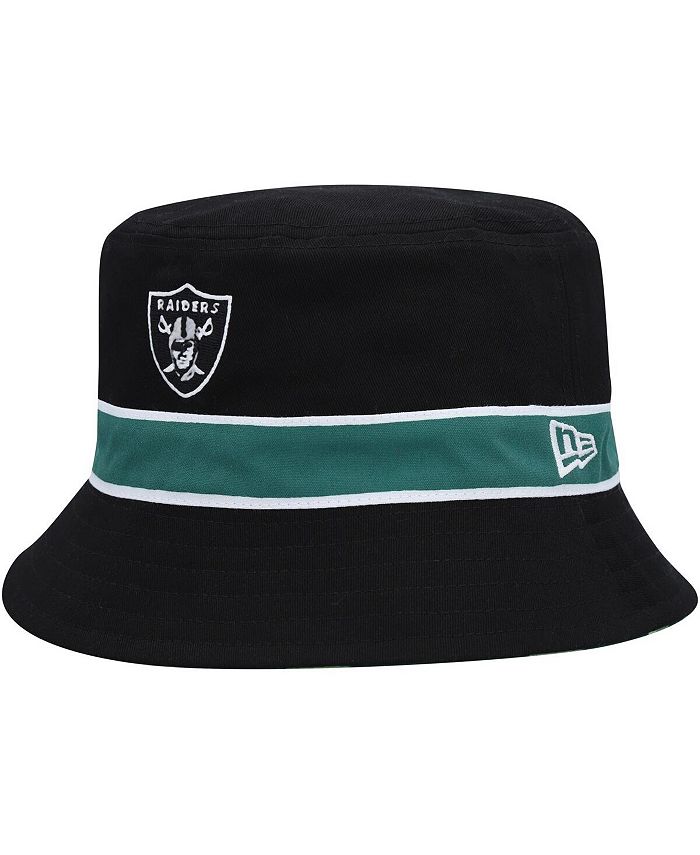 New Era Men's Black, Camo Las Vegas Raiders Reversible Bucket Hat - Macy's
