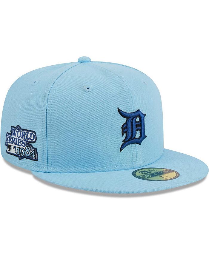 New Era Men's Light Blue Detroit Tigers 59FIFTY Fitted Hat - Macy's