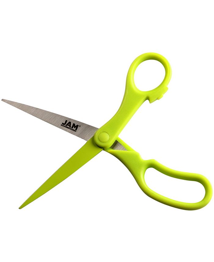 JAM Paper Multi-Purpose Precision Scissors - 8" - Ergonomic Handle ...