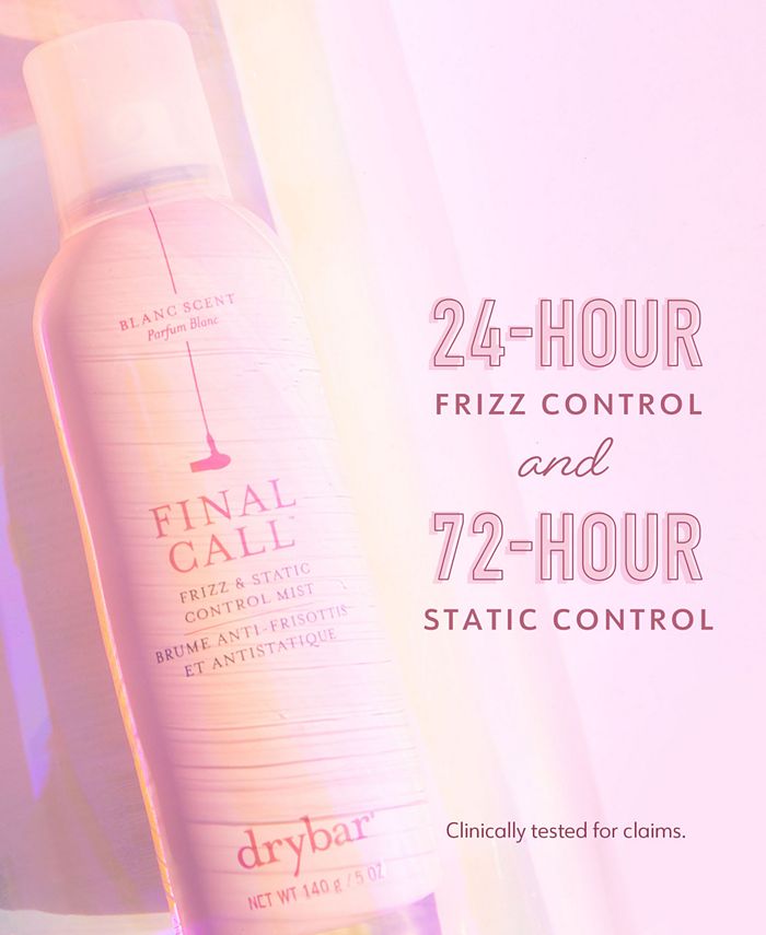 Drybar Final Call Frizz & Static Control Mist - Blanc Scent, 10 oz ...