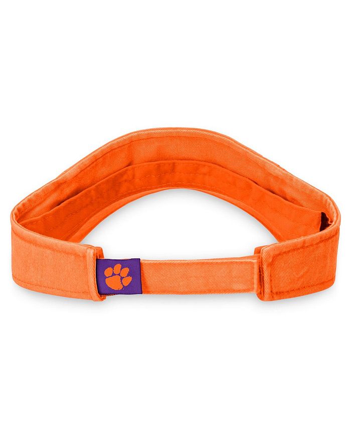 Top of the World Men's Orange Clemson Tigers Terry Adjustable Visor ...