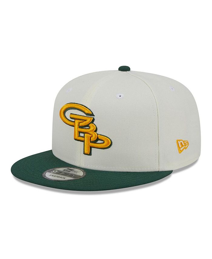 New Era Men's Cream, Green Green Bay Packers City Originals 9FIFTY ...
