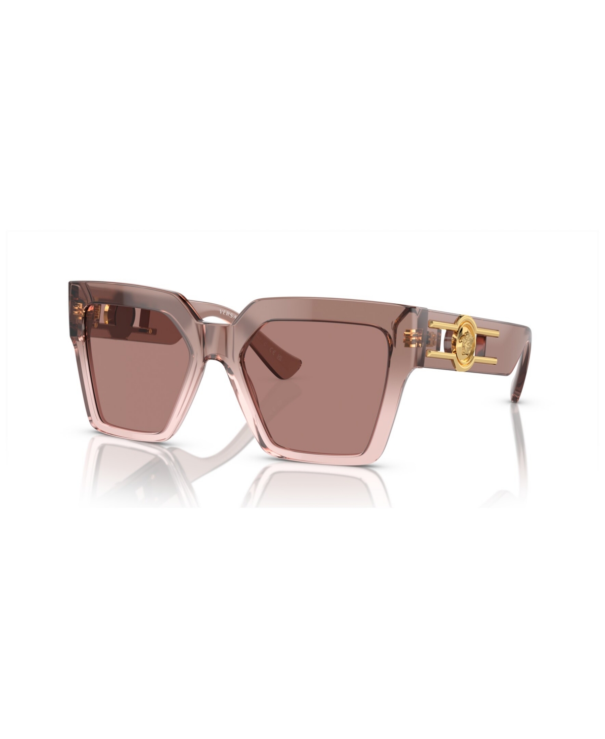 Click here for Versace Womens Sunglasses VE4458 - Brown Transpare... prices