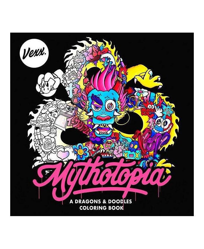 Barnes & Noble Mythotopia- A Dragons and Doodles Coloring Book by Vexx ...