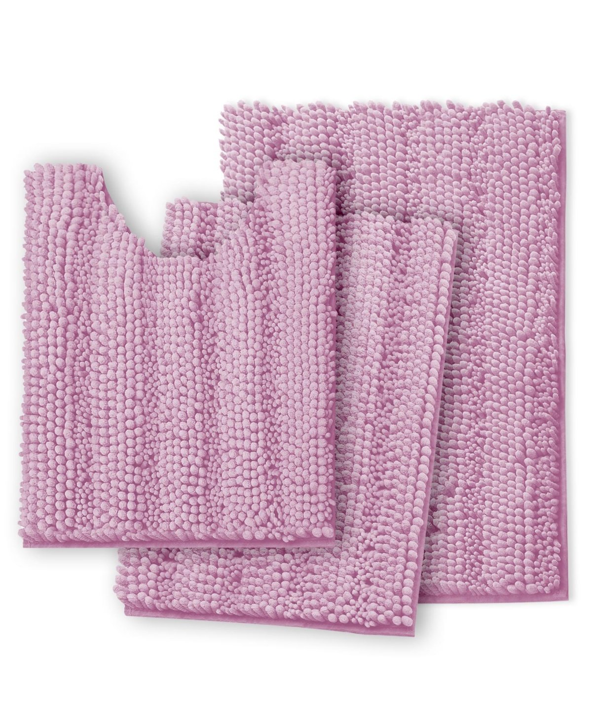 Click here for 3 Piece Ultra Soft Non Slip Chenille Bath Rug Set... prices