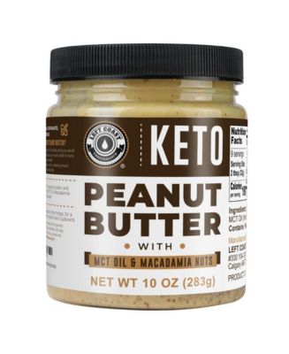 LCP Keto Peanut Butter with Macadamia Nuts and MCT Oil Smooth, Keto Nut ...
