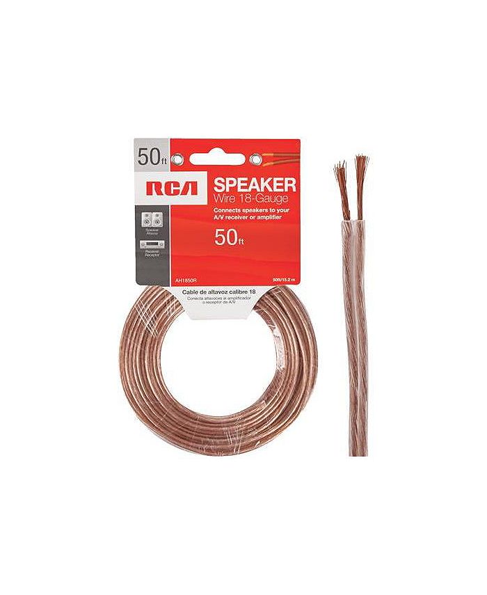 RCA 18 Gauge 100 Ft. Speaker Wire - Macy's