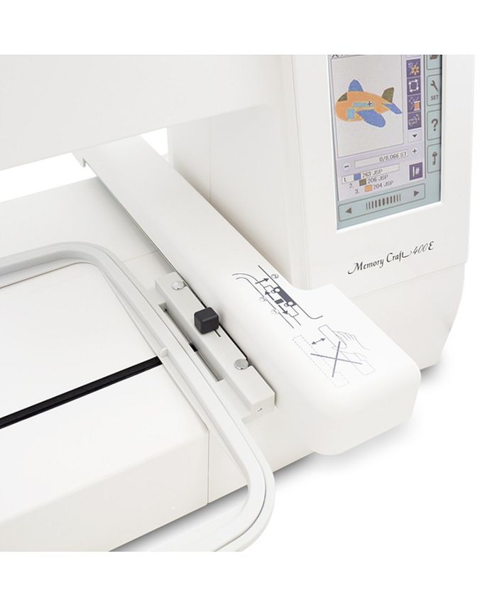 Janome Memory Craft 400E Computerized Embroidery Sewing Machine - Macy's