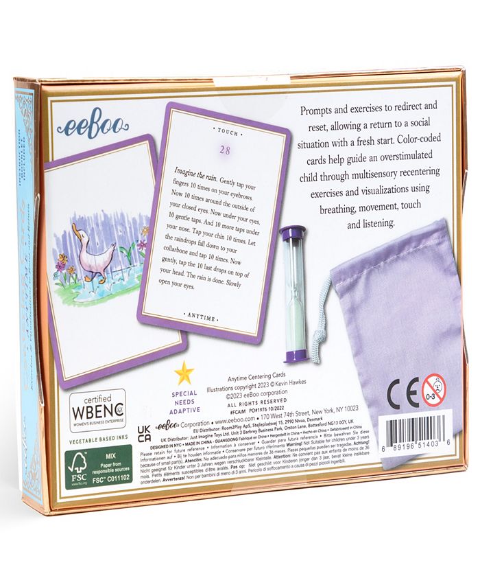 Eeboo Anytime Centering Cards - Macy's