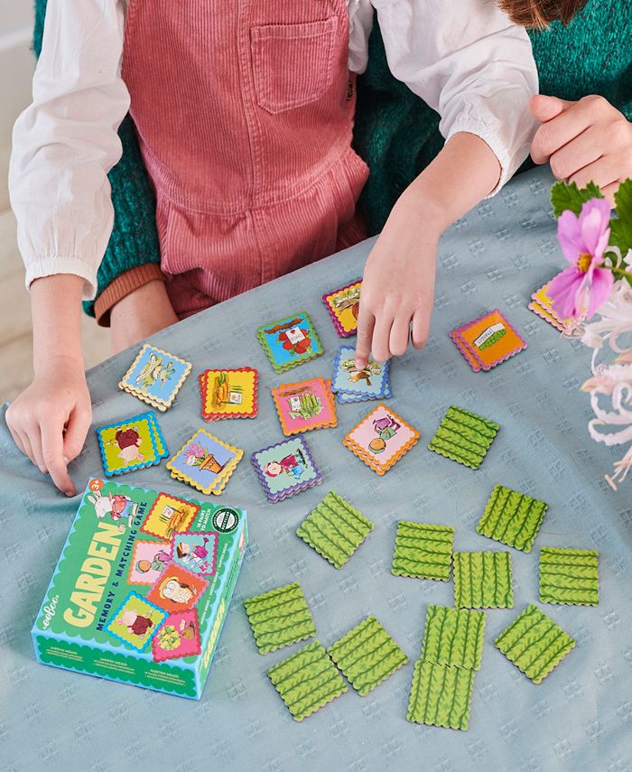 Eeboo Garden Little Square Memory Game - Macy's