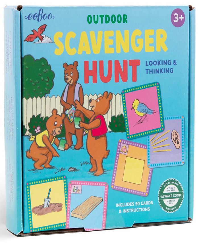 Eeboo Scavenger Hunt Outdoors Game - Macy's