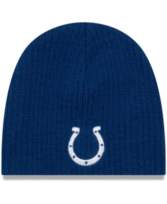 Infant Boys and Girls New Era Royal Indianapolis Colts Mini Fan Beanie ...