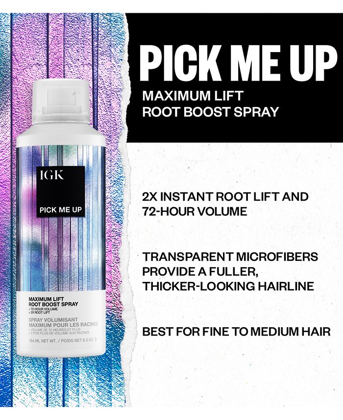 IGK Hair Pick Me Up Maximum Lift Root Boost Spray - Macy's