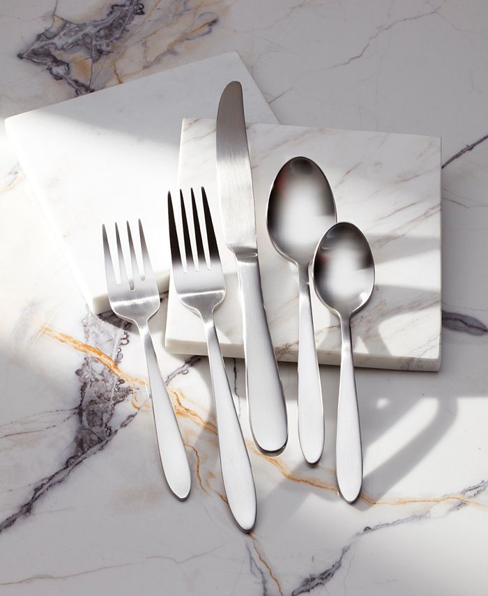 Oneida Mooncrest Satin 20 Piece Everyday Flatware Set - Macy's