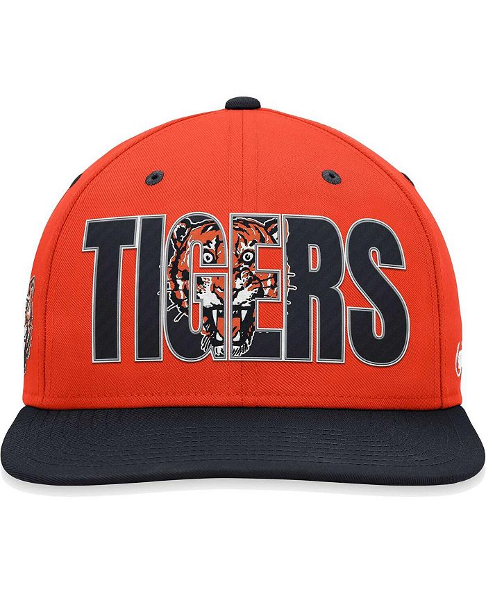 Nike Men's Orange Detroit Tigers Cooperstown Collection Pro Snapback ...