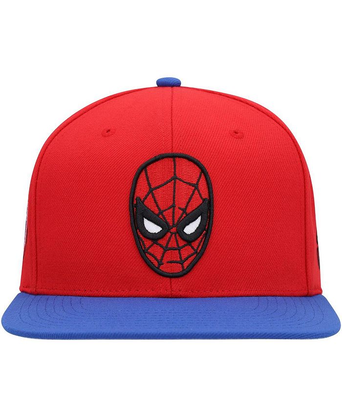 Marvel Men's Red, Royal Spider-Man Snapback Hat - Macy's