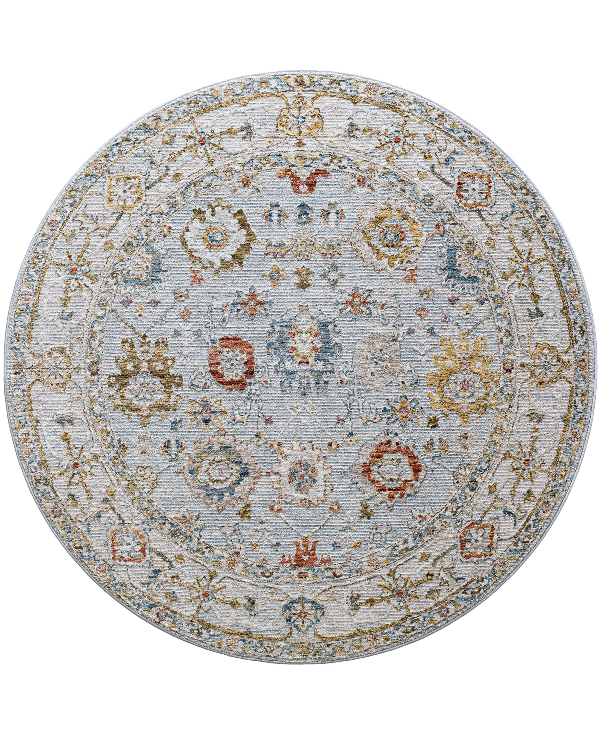 Click here for Surya Reina Ren-2306 710 x 710 Round Area Rug - Si... prices