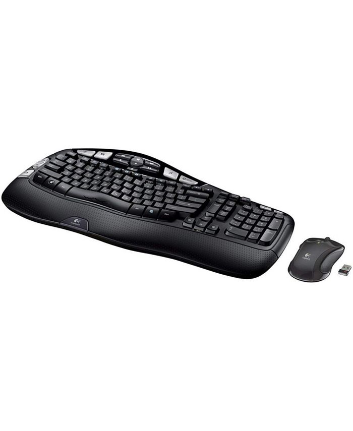 Logitech Mk550 Wireless Wave Combo With Keyboard And Mouse Macys